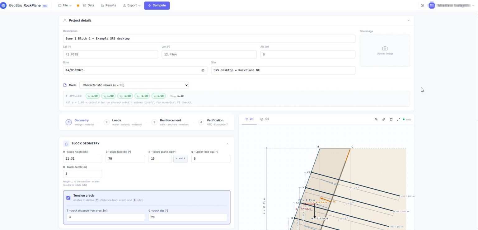 Rock block consolidation: guide to RockPlane NX - Geostru Blog